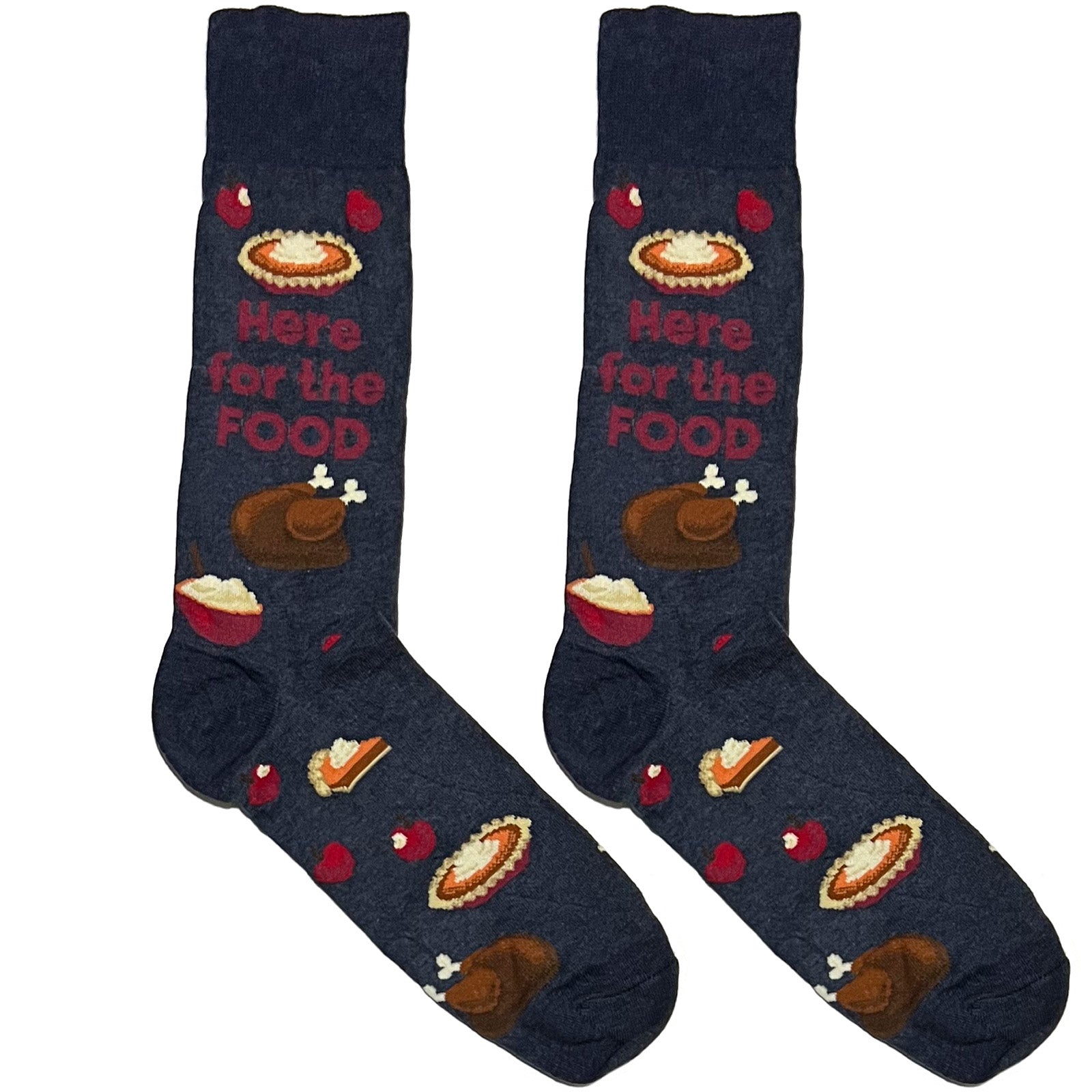 Blue Here For The Food Socks – themensden.pk