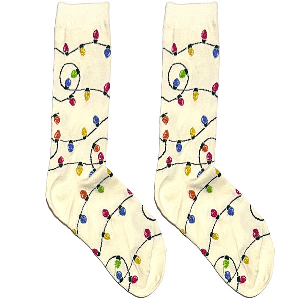 White Lights String Short Crew Socks – themensden.pk