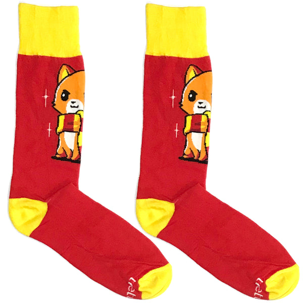 Red Angry Rabbit Socks – themensden.pk