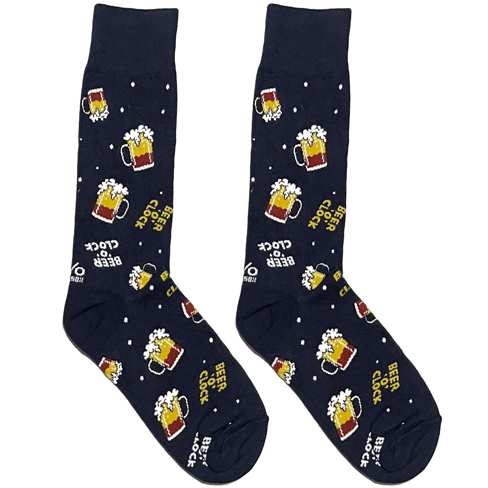 Blue Beer O Clock Socks – themensden.pk