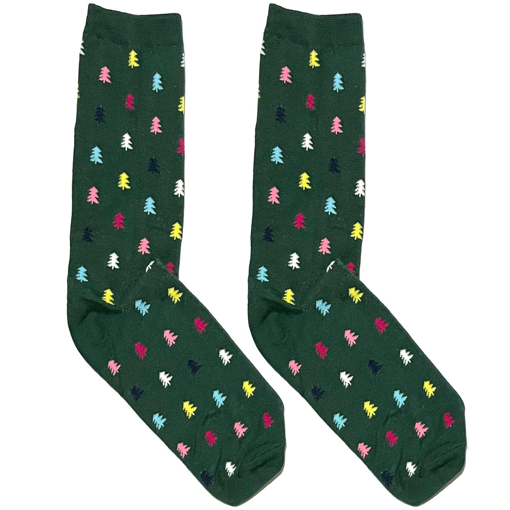 Green Tiny Tree Short Crew Socks – themensden.pk