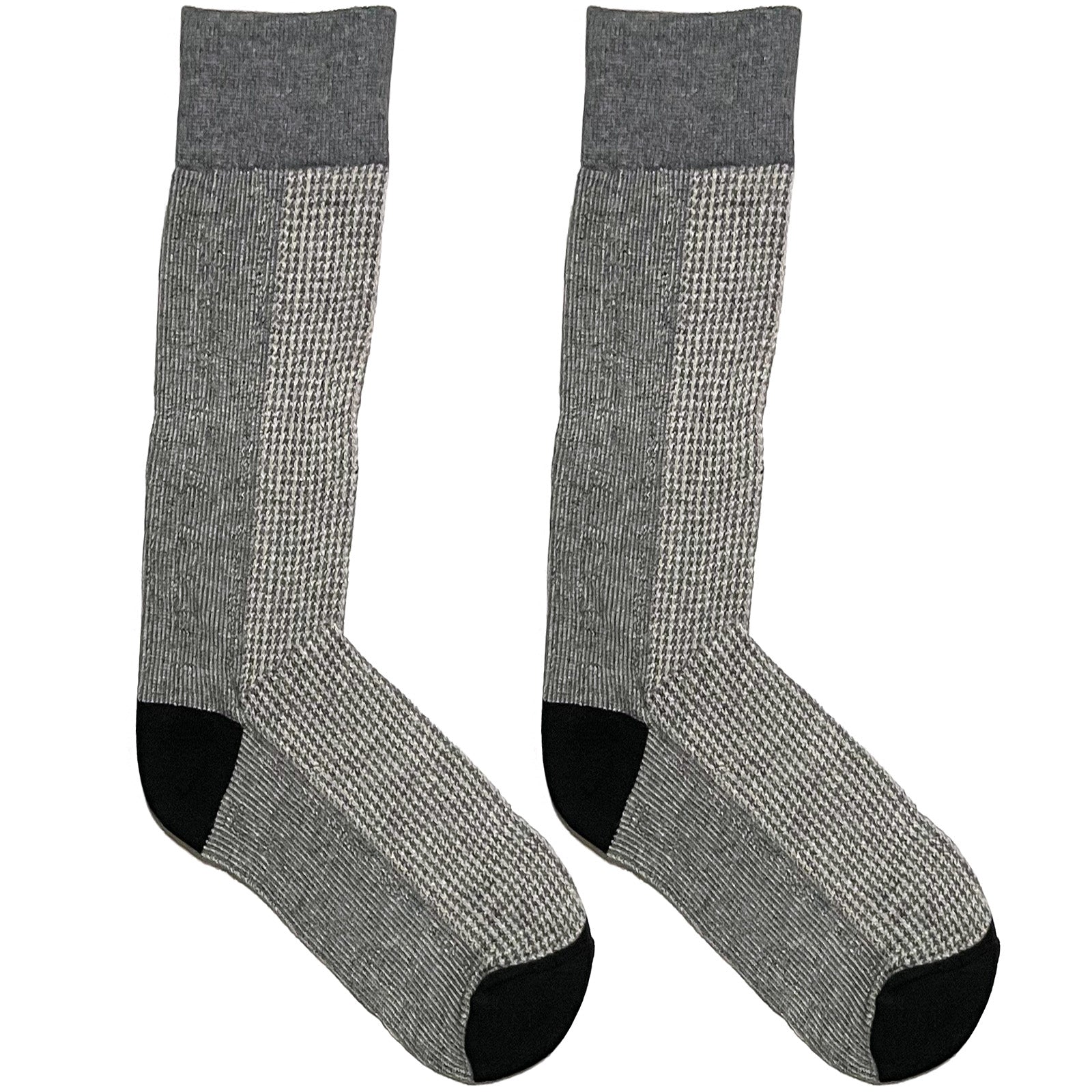 Grey Dotted Textured Socks – themensden.pk