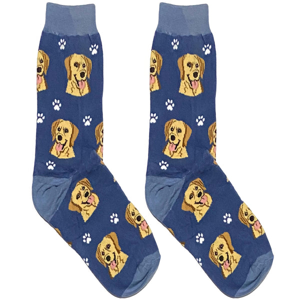 Light Blue Dog Paw Short Crew Socks – themensden.pk