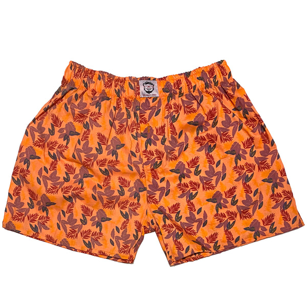 Orange Floral Boxers – themensden.pk