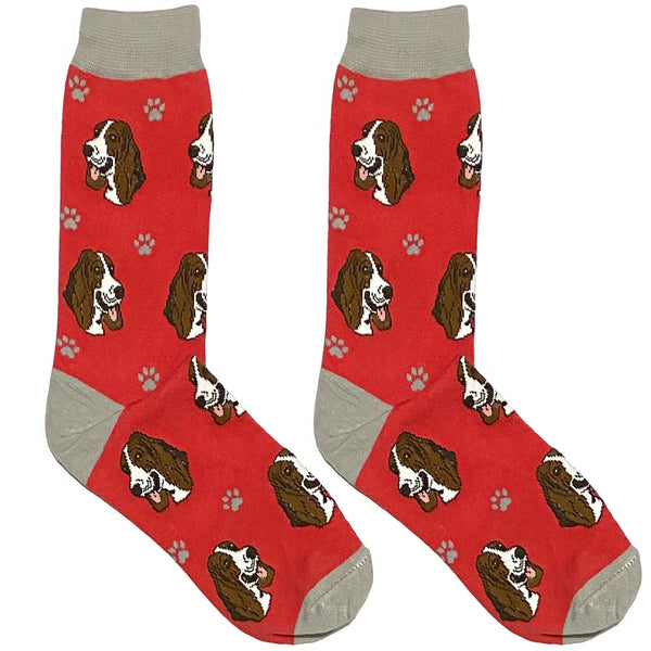Red Dog Paw Short Crew Socks – themensden.pk