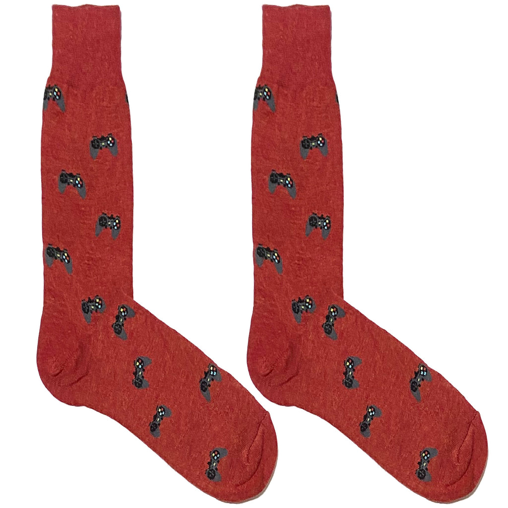 Red Playstation Socks – themensden.pk